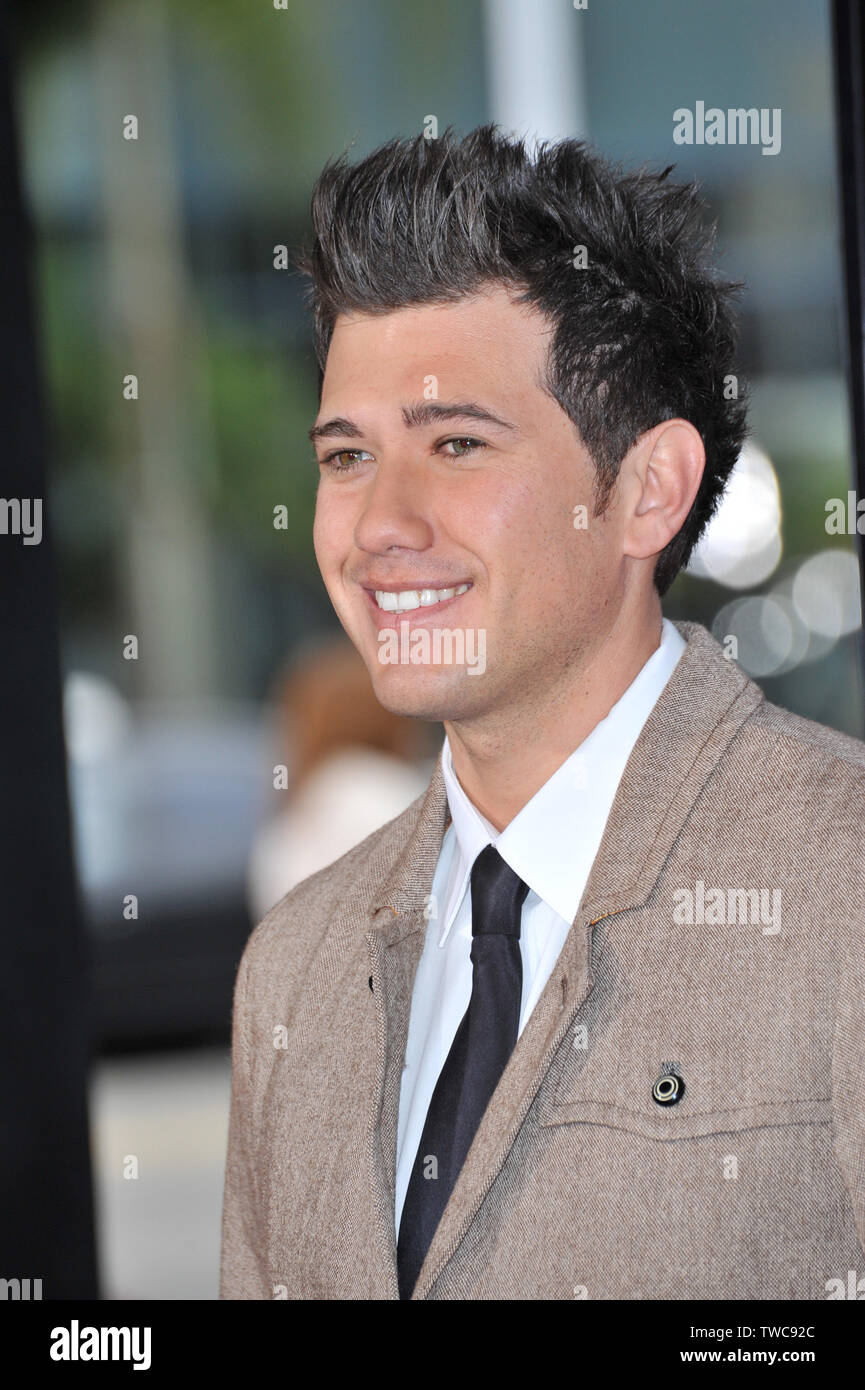 LOS ANGELES, CA. December 07, 2008: Brandon Michael Vayda at the world ...