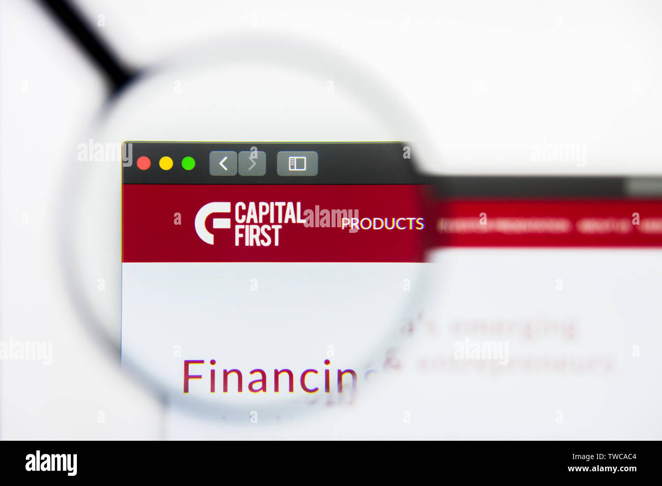 New York, New York State, USA - 19 June 2019: Illustrative Editorial of ...