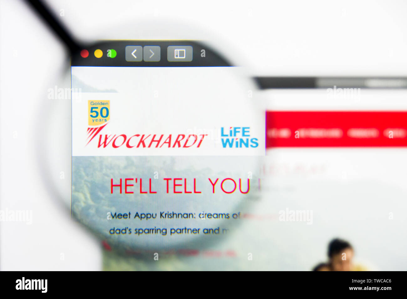 Wockhardt logo hi-res stock photography and images - Alamy