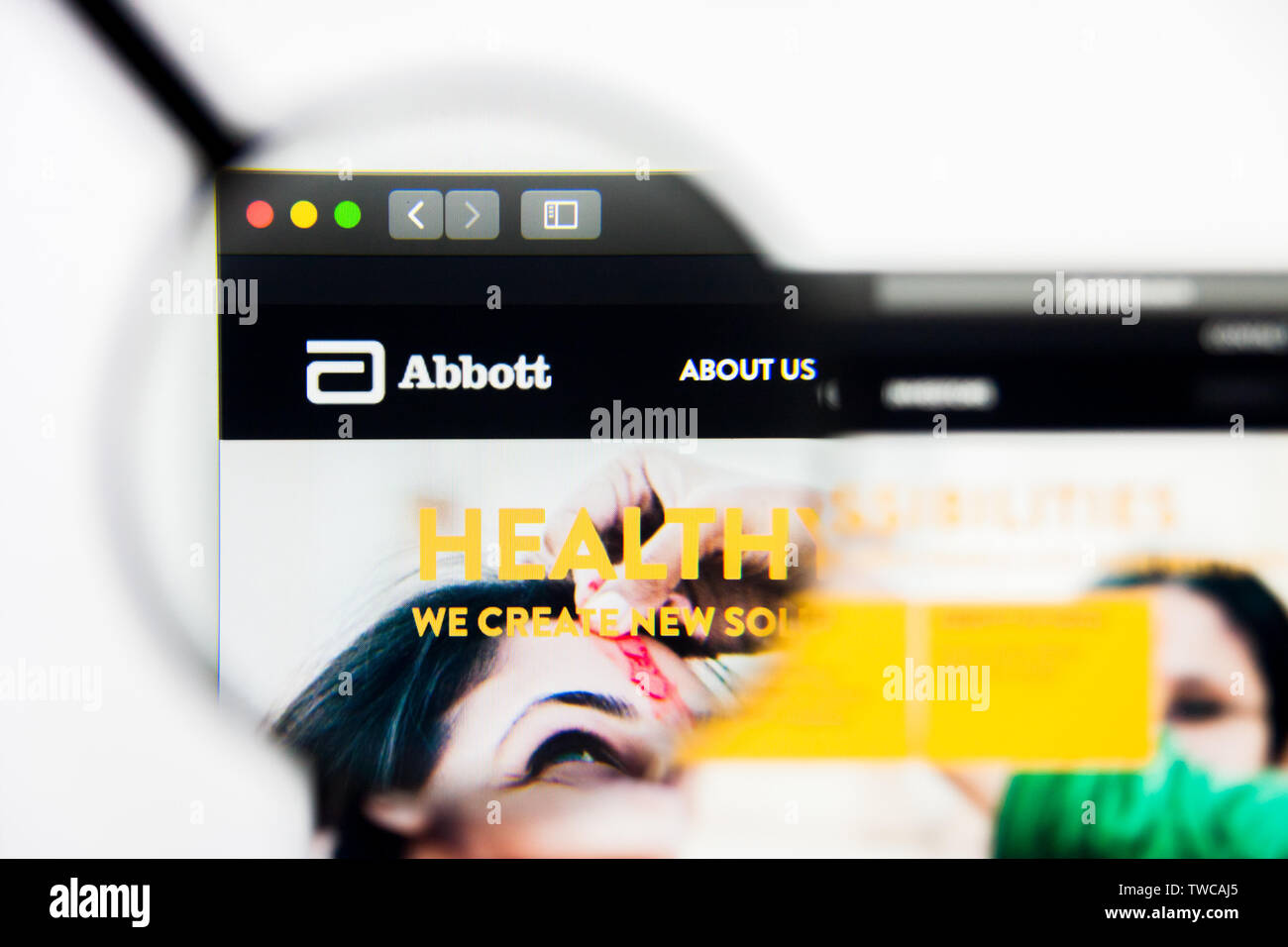 New York, New York State, USA - 19 June 2019: Illustrative Editorial of ...