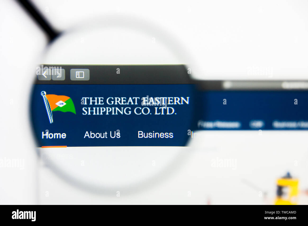 Great eastern shipping logo hi-res stock photography and images - Alamy