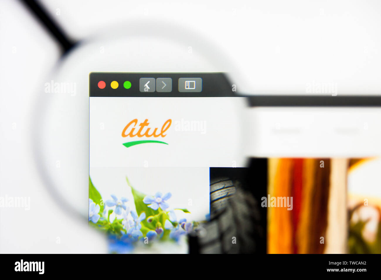 New York, New York State, USA - 19 June 2019: Illustrative Editorial of ...