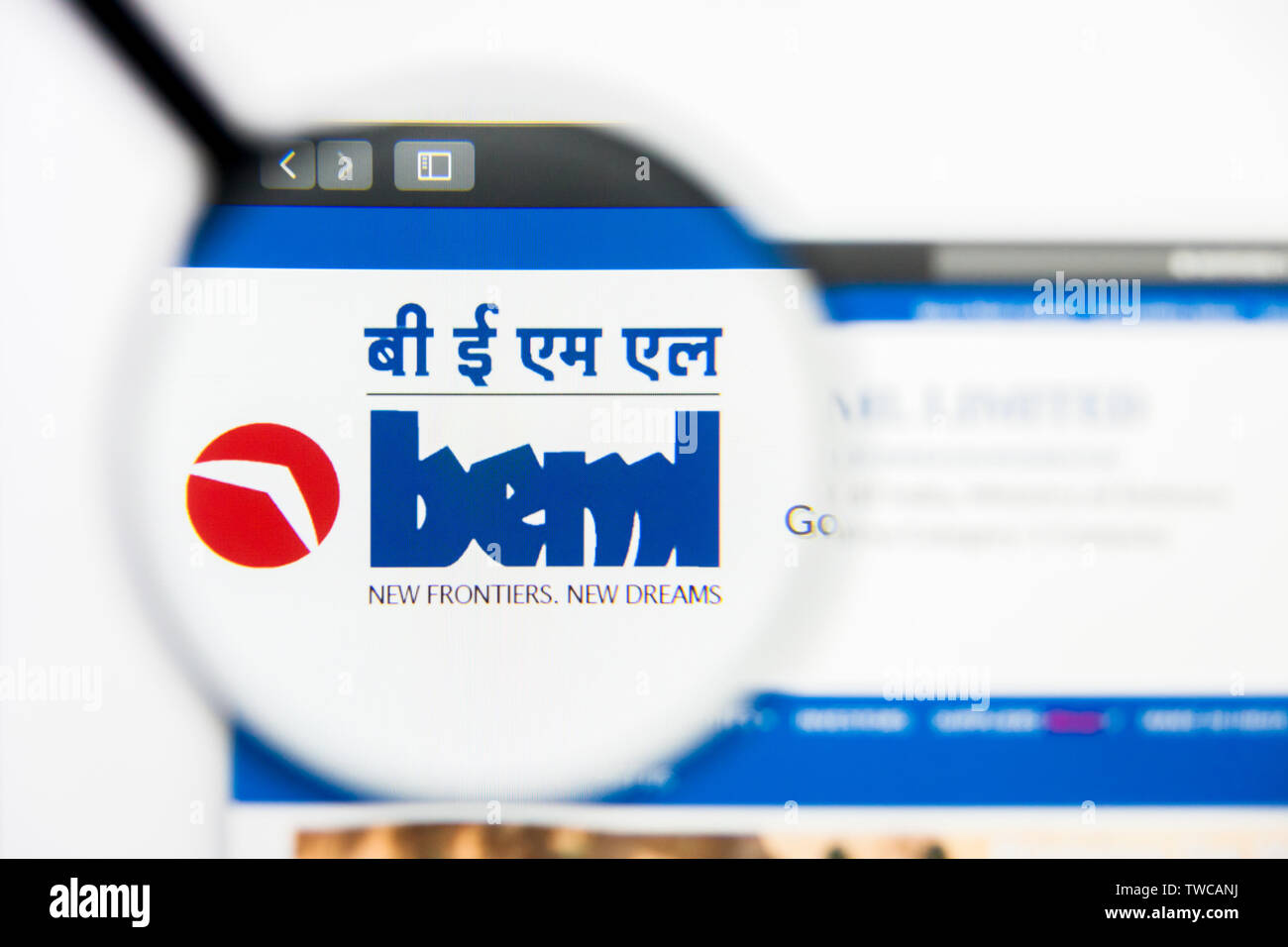 New York, New York State, USA - 19 June 2019: Illustrative Editorial of ...