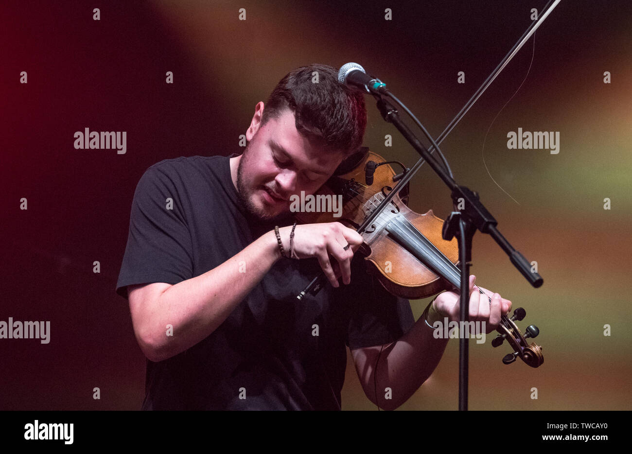 Greg Russell and Ciaran Algar, live on stage at the Gate to Southwell ...