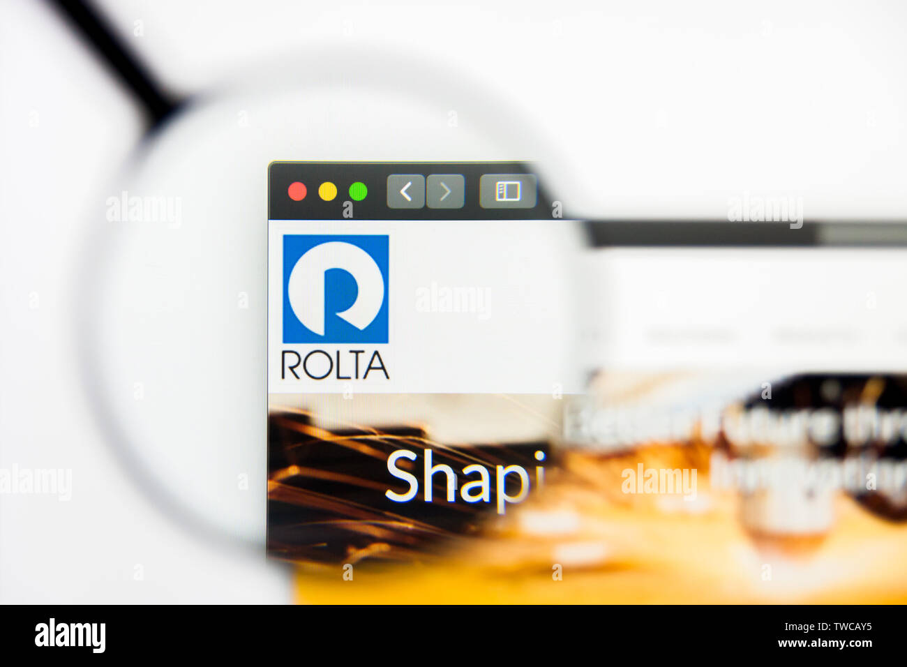 New York, New York State, USA - 19 June 2019: Illustrative Editorial of ...