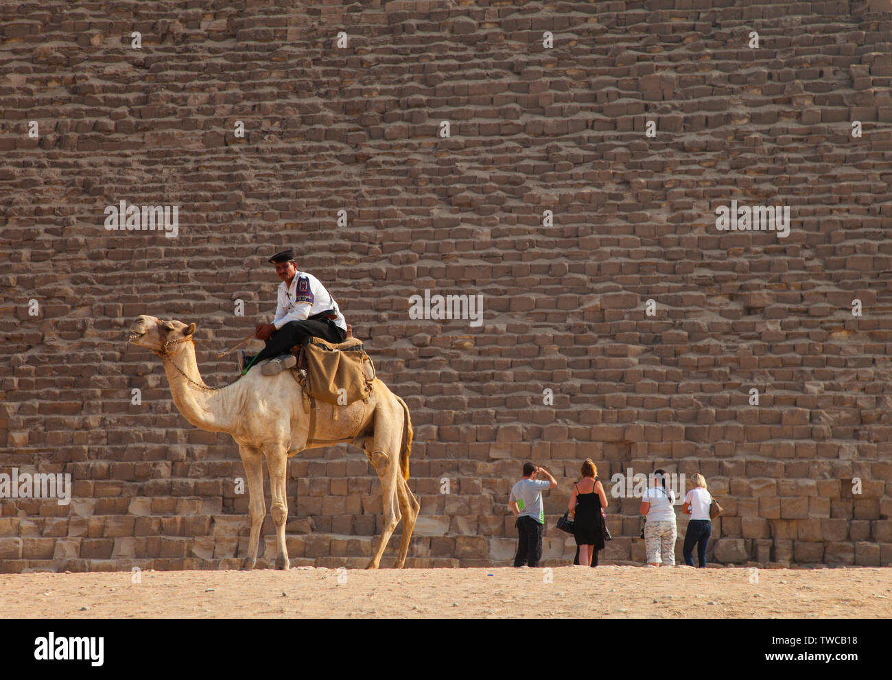 Pirámides de Giza, Meseta de Giza, El Cairo, Valle del Nilo, Egipto ...