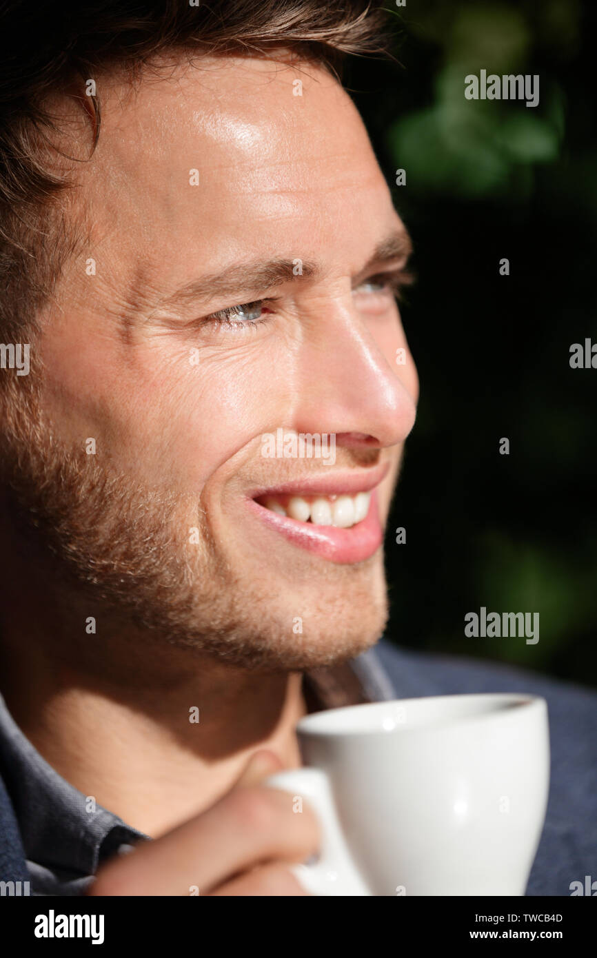 Male model coffee hi-res stock photography and images - Alamy