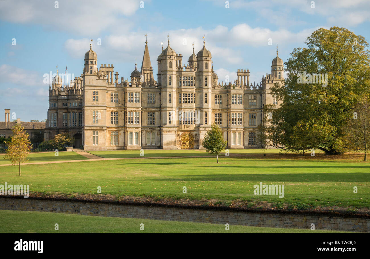 Burghley house stamford england hi-res stock photography and images - Alamy