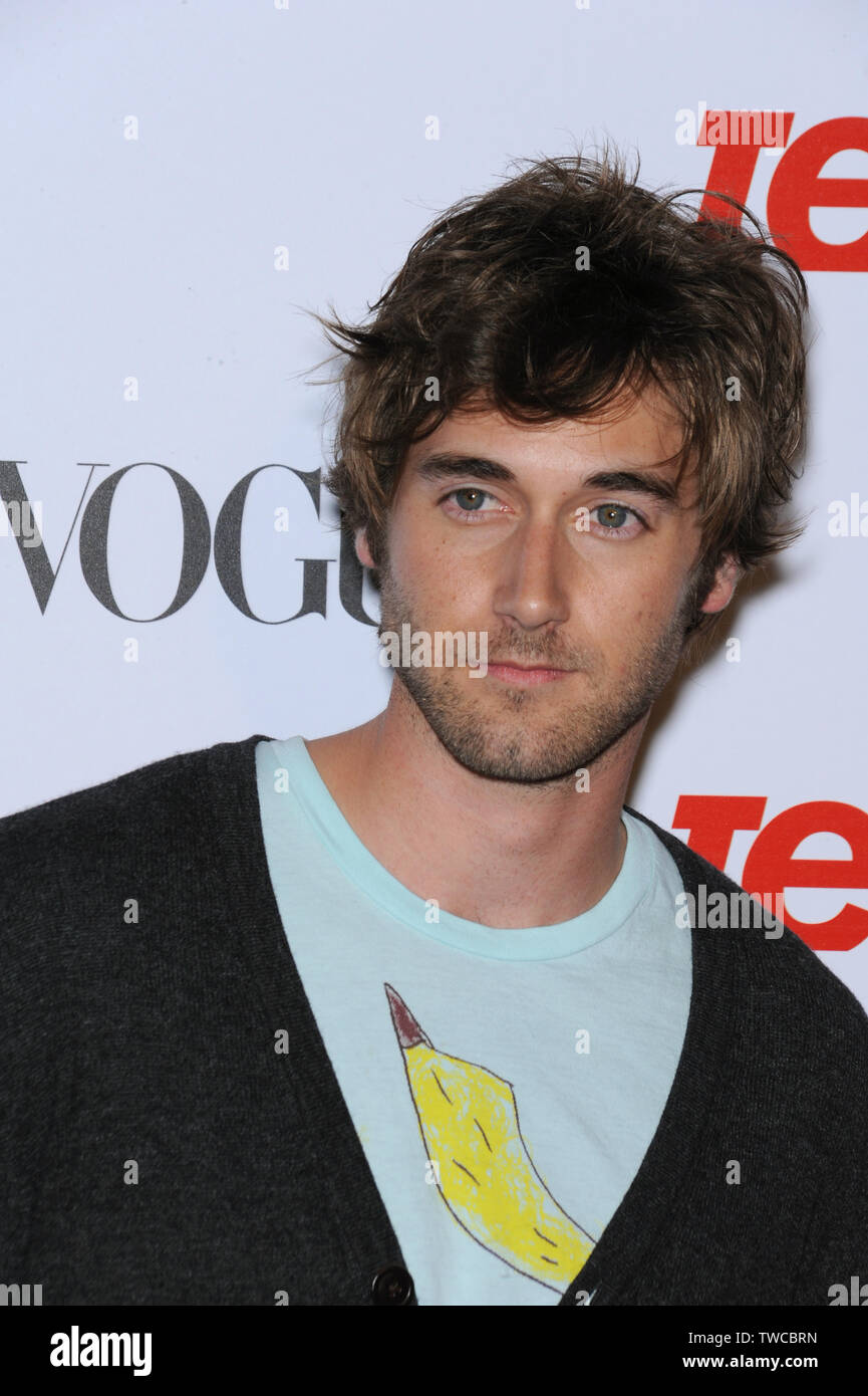 LOS ANGELES, CA. September 18, 2008: Ryan Eggold at Teen Vogue's Young ...
