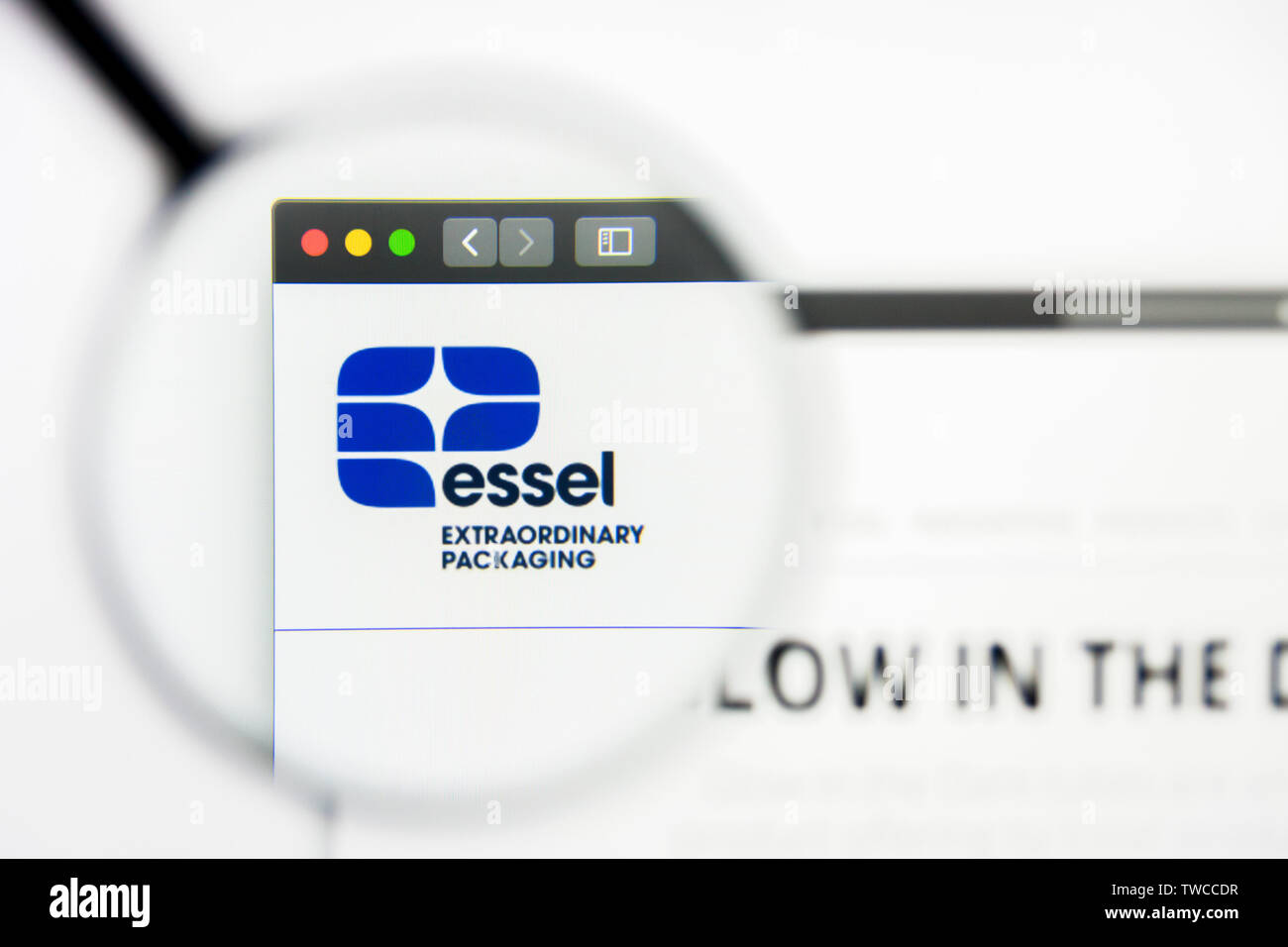 New York, New York State, USA - 19 June 2019: Illustrative Editorial of ...