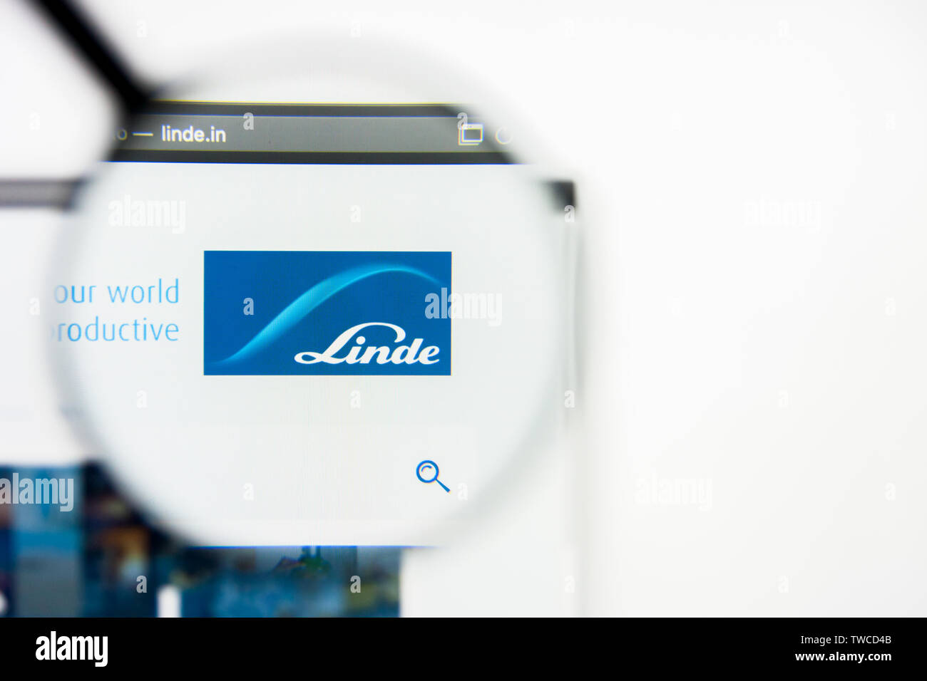 New York, New York State, USA - 19 June 2019: Illustrative Editorial of ...