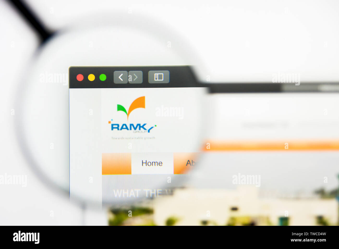 New York, New York State, USA - 19 June 2019: Illustrative Editorial of ...