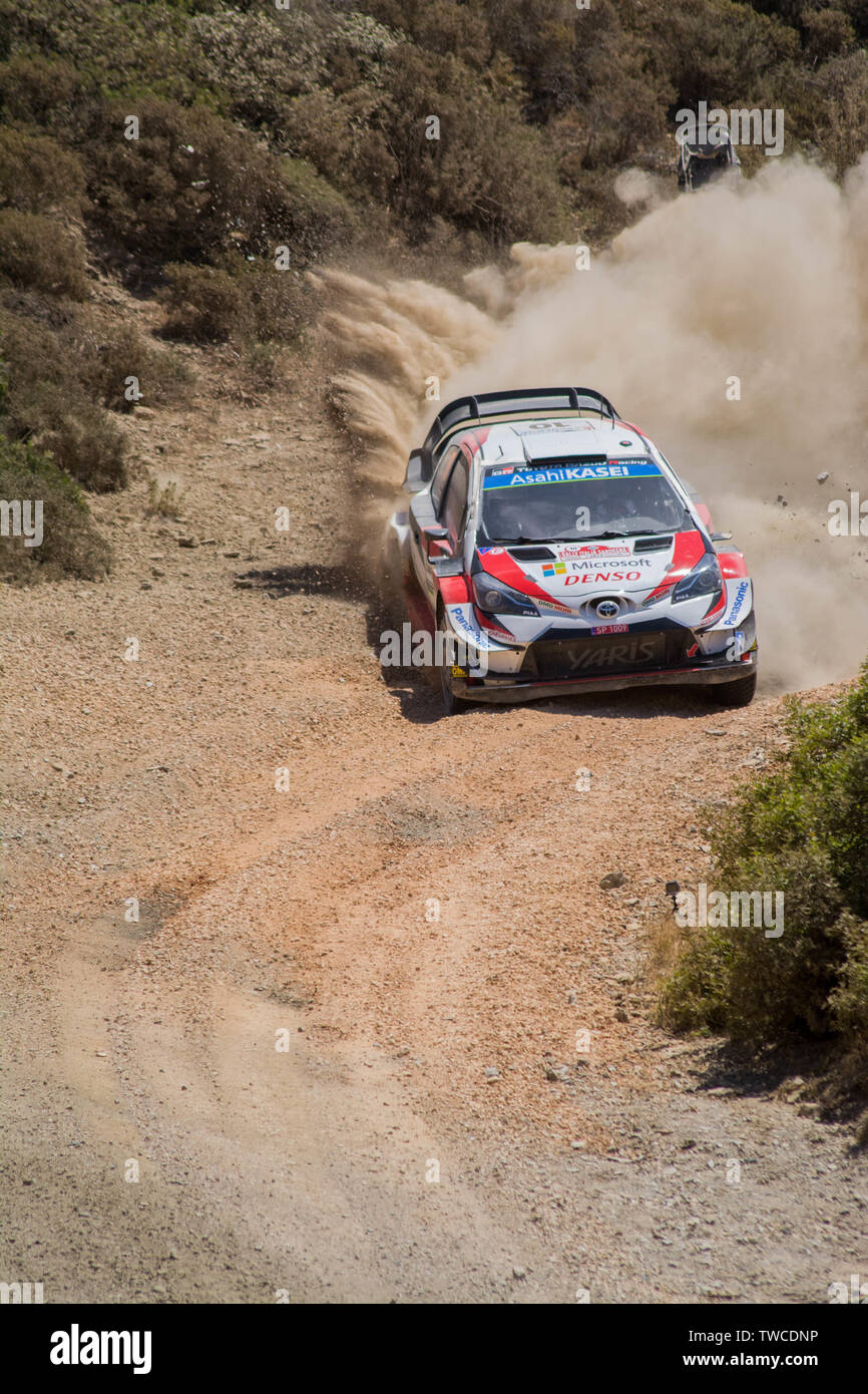 WRC - Rally Italia Sardegna 201/ - Day 4 - Power Stage Argentiera Stock ...