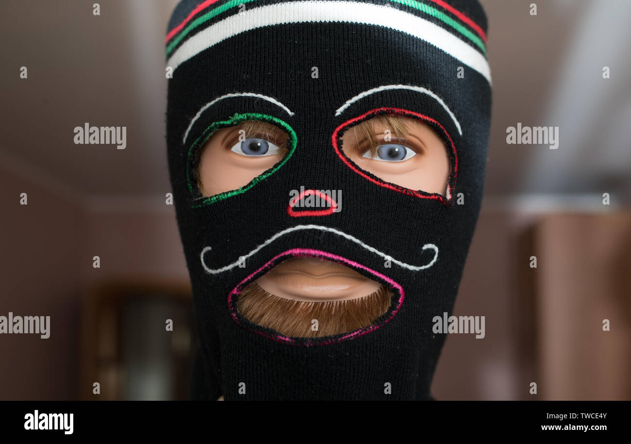 mannequin in a close-up mask Stock Photo - Alamy
