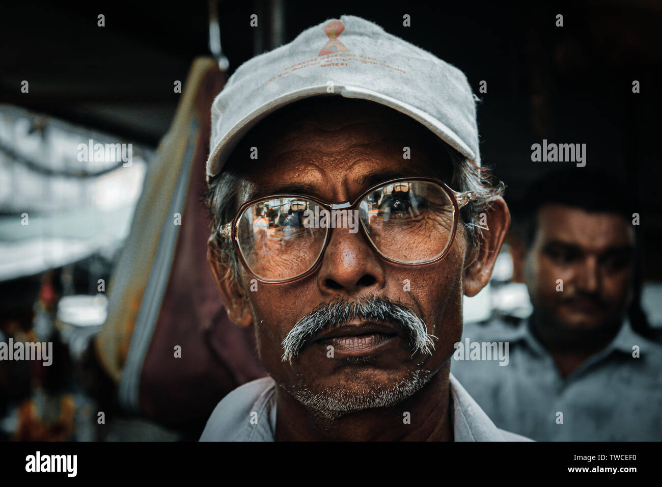 An Old man from the market Stock Photo - Alamy