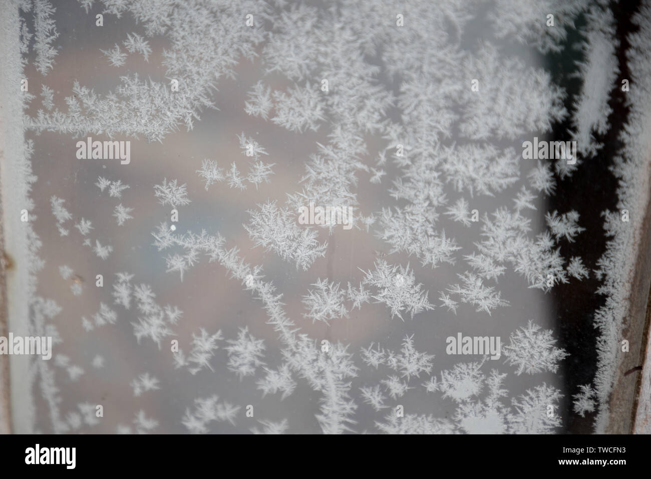 Iced patterns hi-res stock photography and images - Alamy