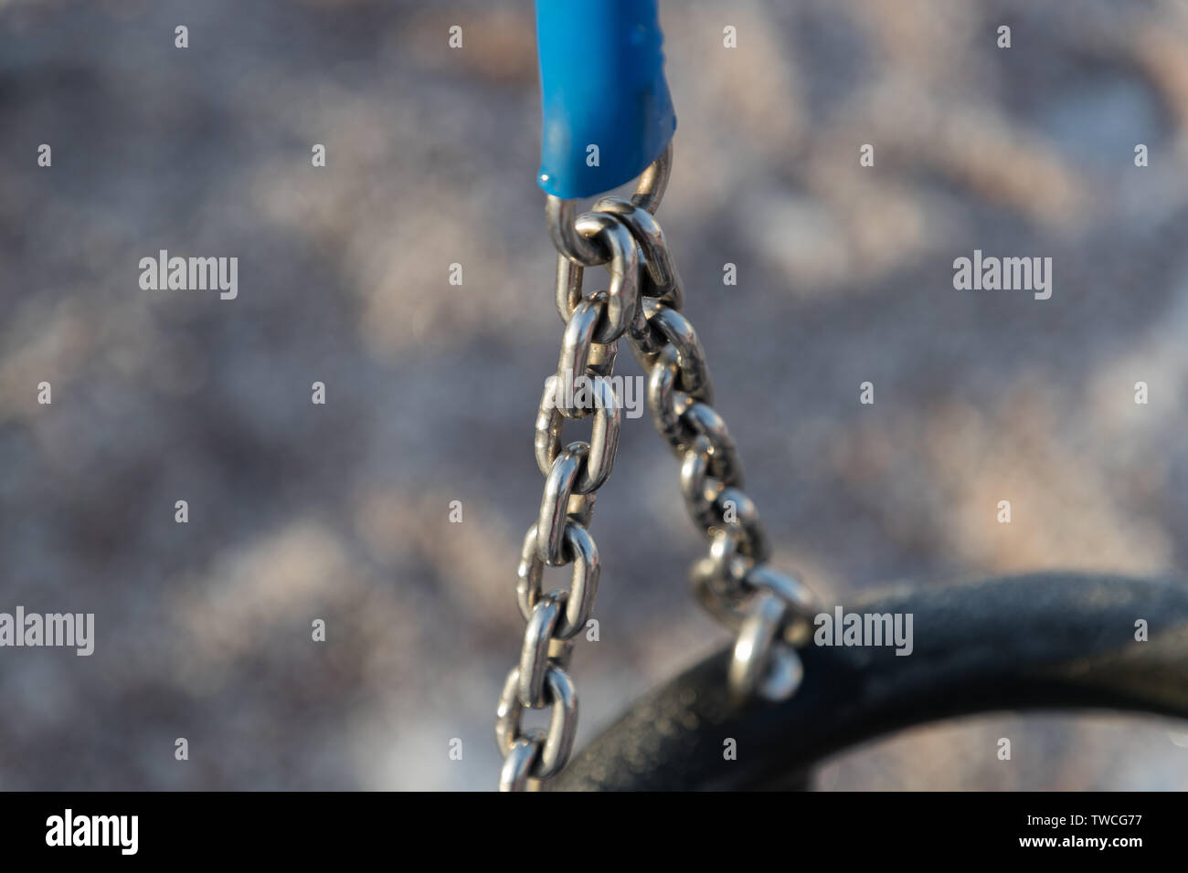 Chain swing carousel hi-res stock photography and images - Alamy
