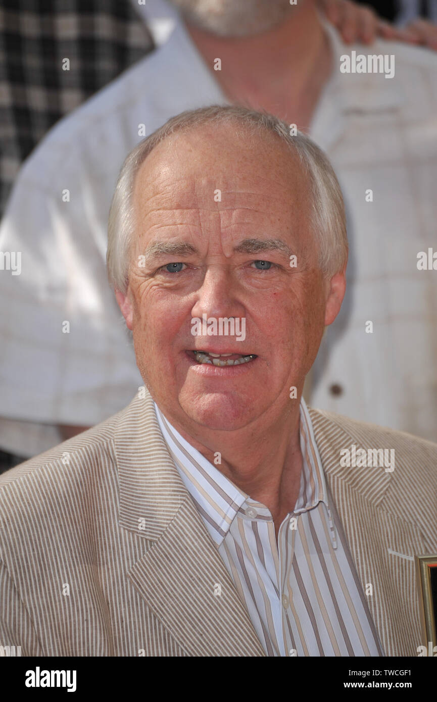 LOS ANGELES, CA. November 20, 2008: Sir Tim Rice on Hollywood Boulevard ...