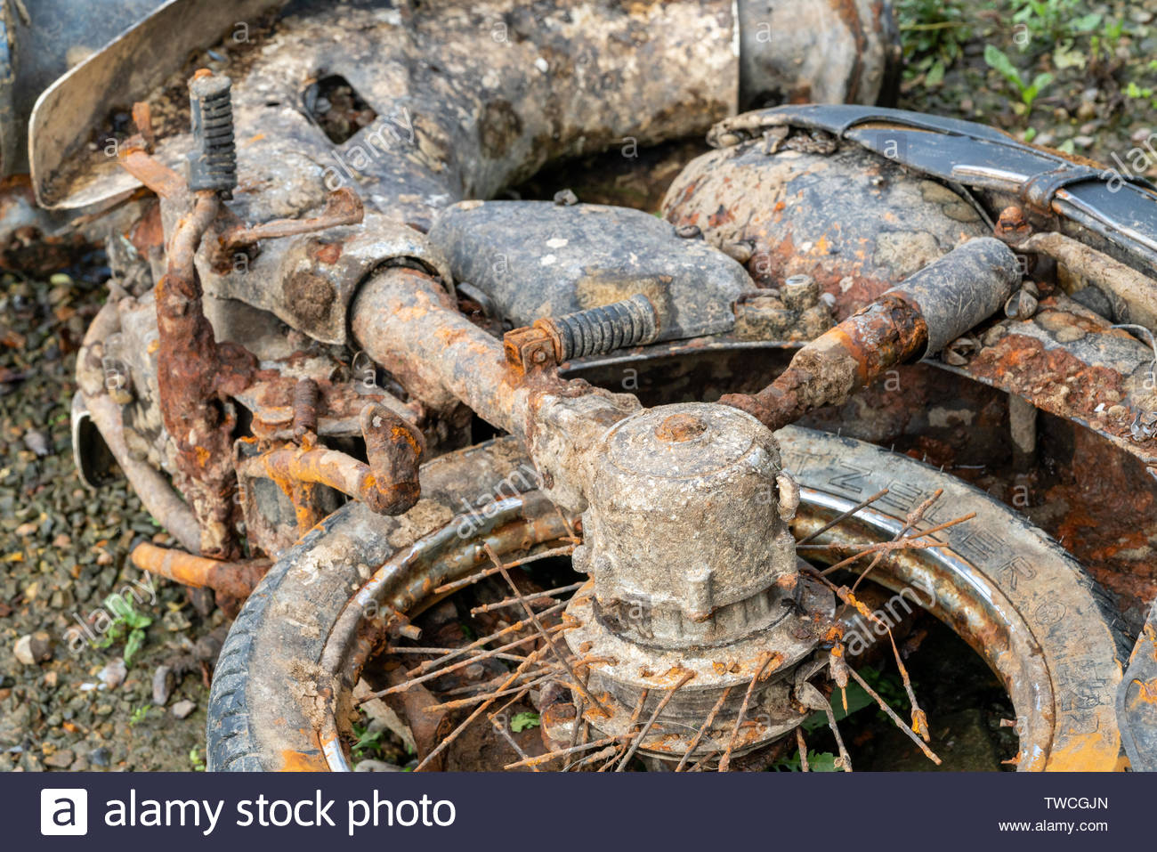 Rusted Motorcycle Stock Photos & Rusted Motorcycle Stock Images - Alamy