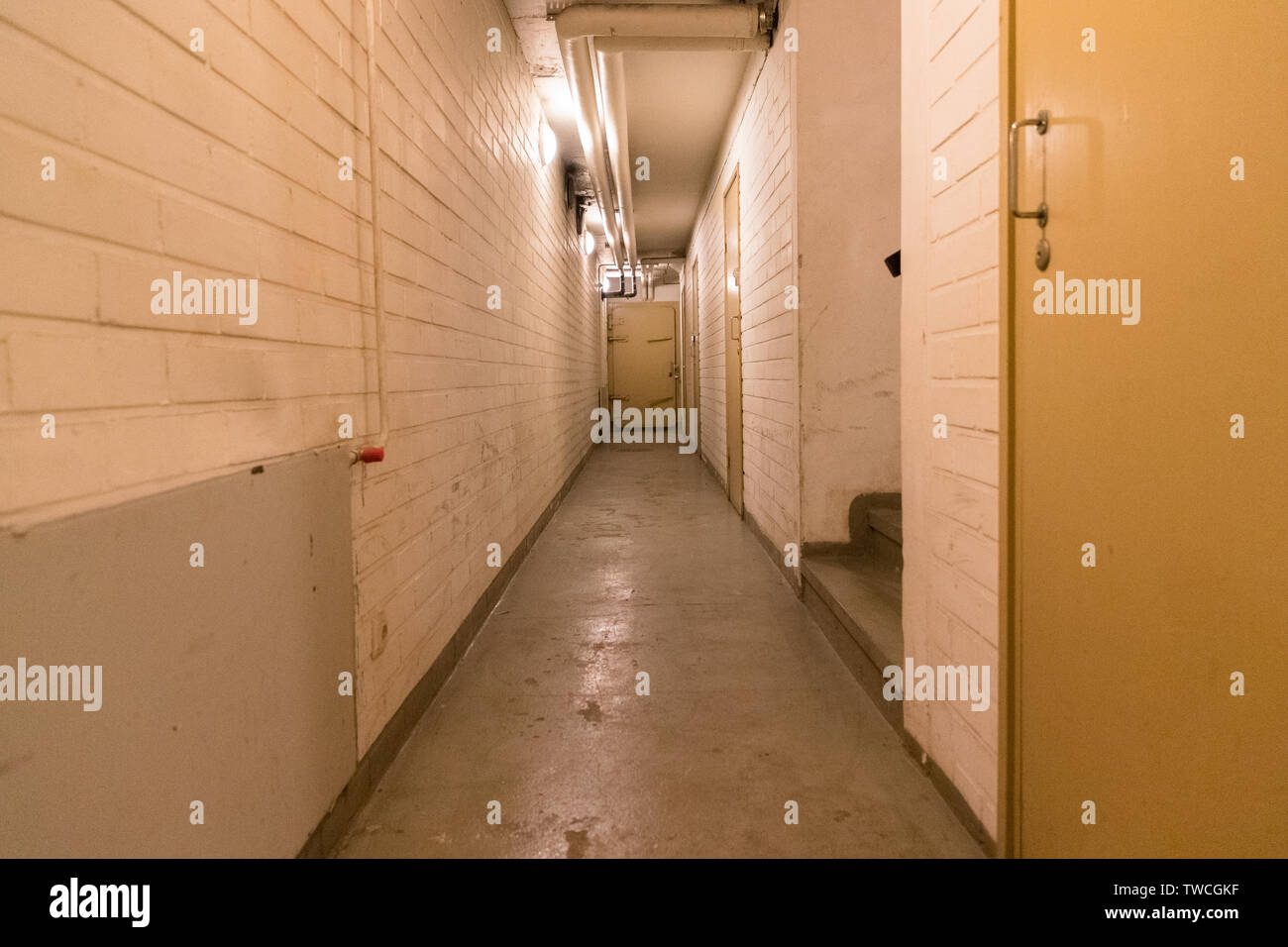 View long corridor in hi-res stock photography and images - Alamy