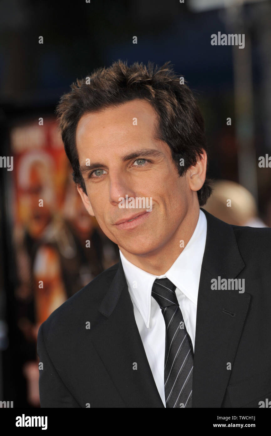 LOS ANGELES, CA. August 11, 2008: Ben Stiller at the Los Angeles ...