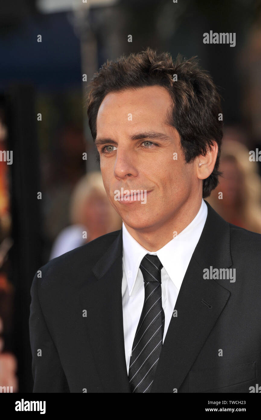 LOS ANGELES, CA. August 11, 2008: Ben Stiller at the Los Angeles ...