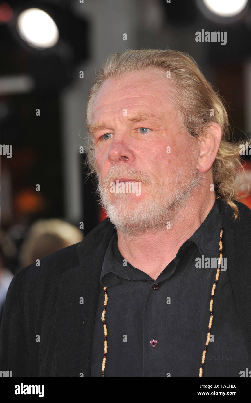LOS ANGELES, CA. August 11, 2008: Nick Nolte at the Los Angeles ...