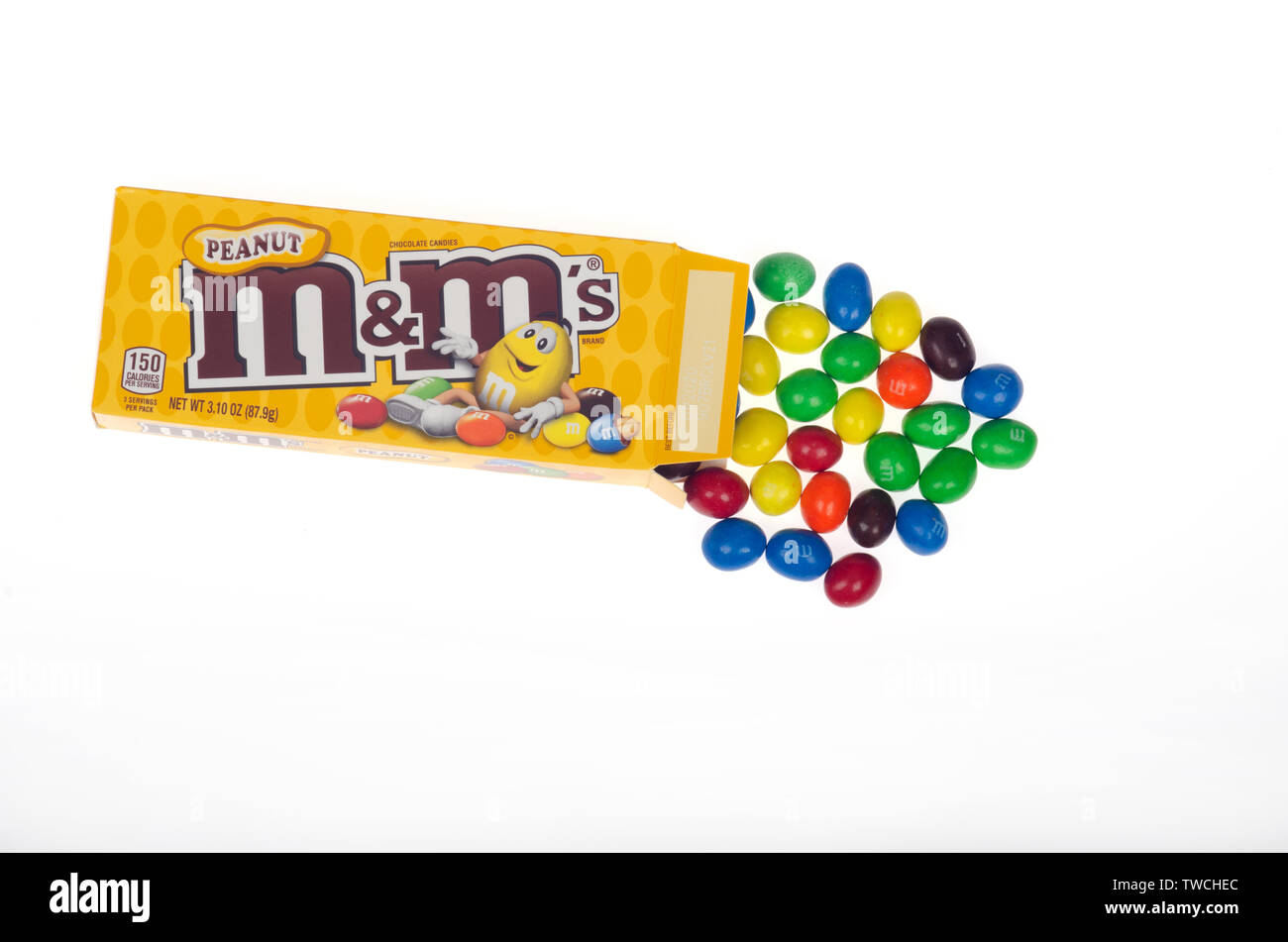 M and m's candy peanut hi-res stock photography and images - Alamy