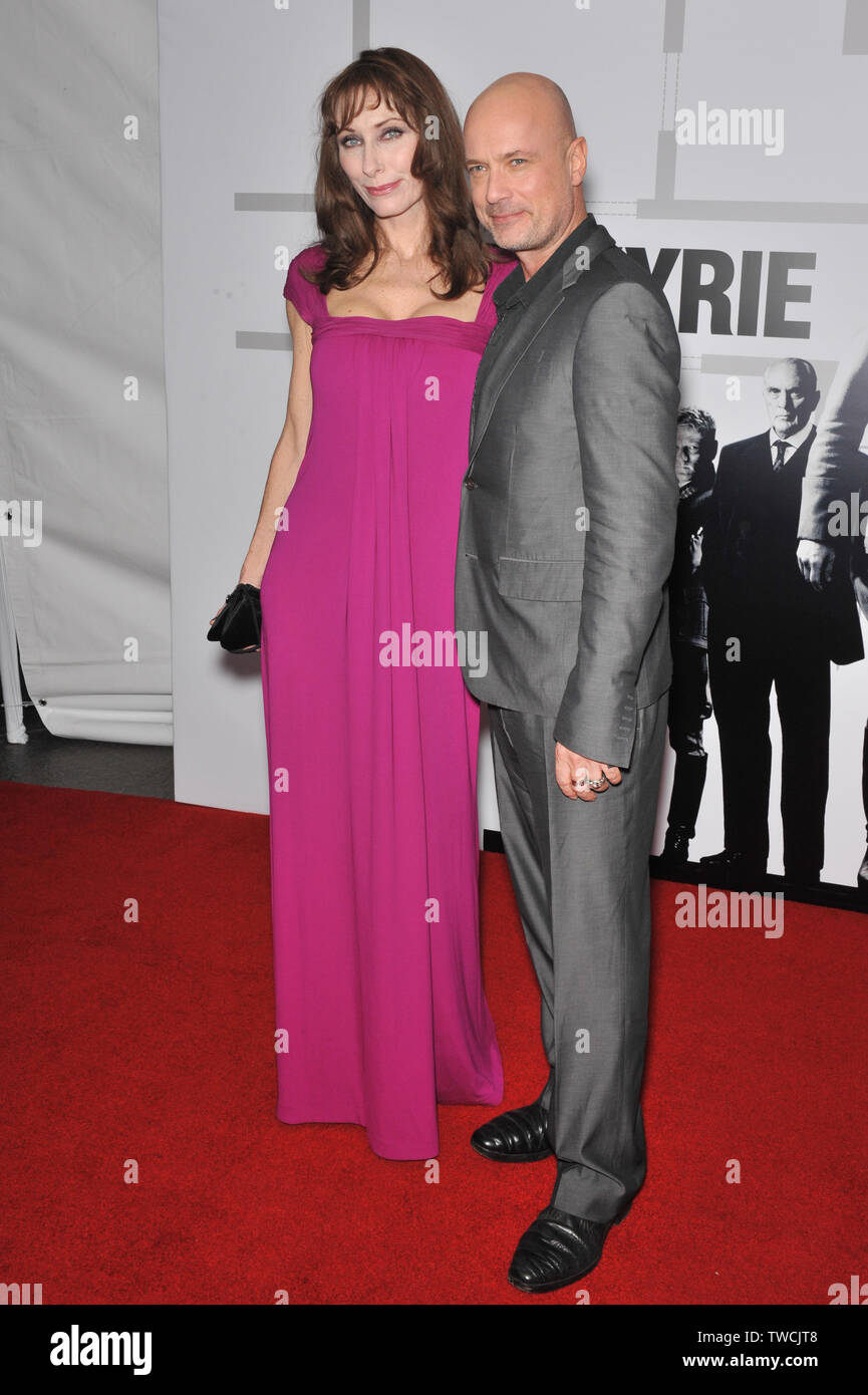 LOS ANGELES, CA. December 18, 2008: Christian Berkel & wife at the Los ...