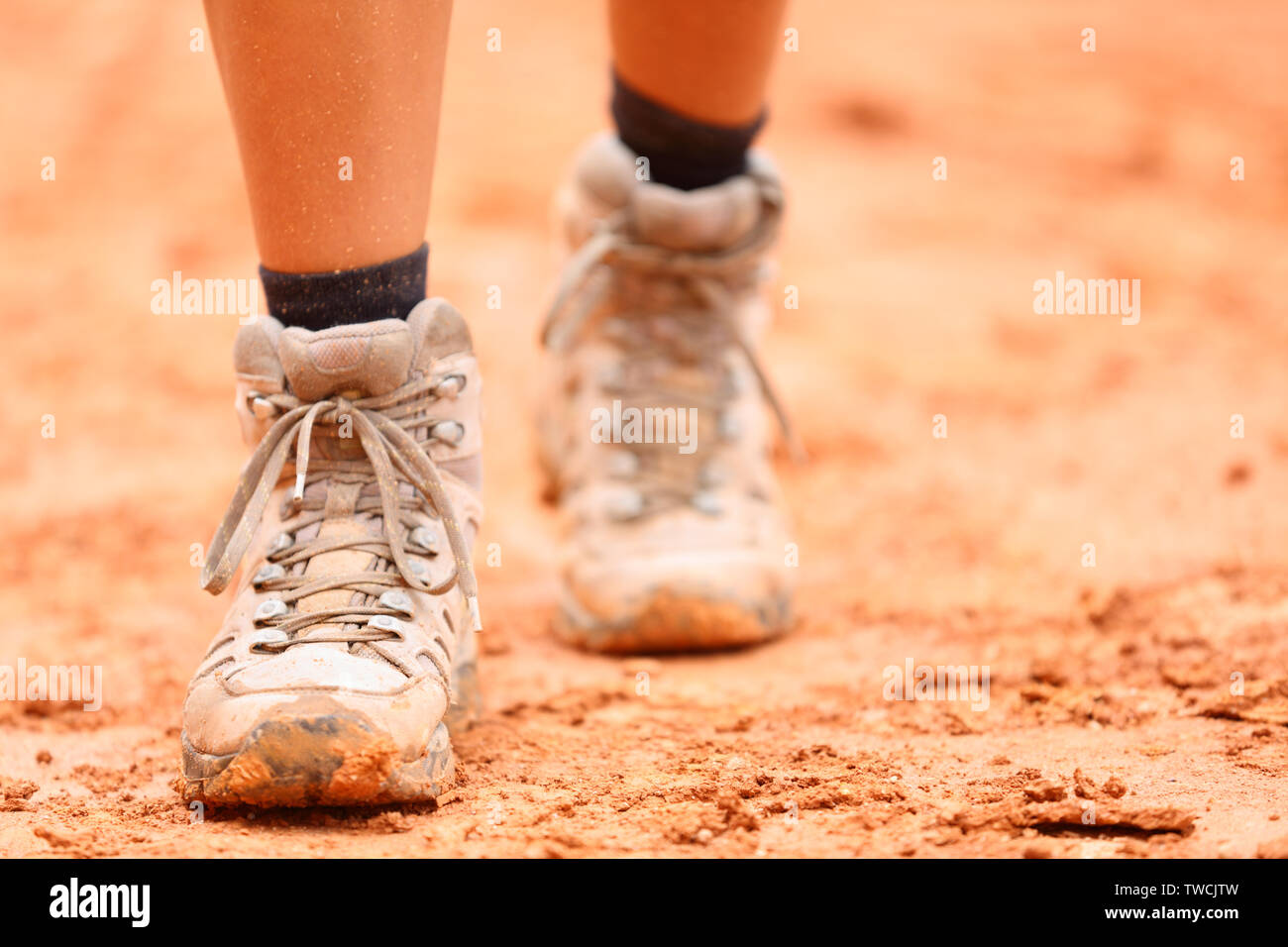 Woman with dirty feet hi-res stock photography and images - Alamy