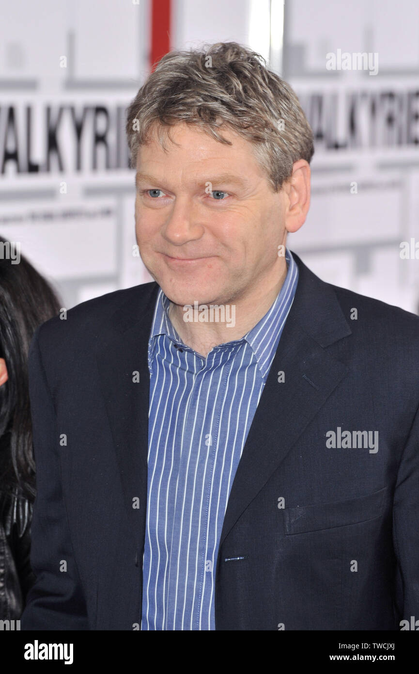 LOS ANGELES, CA. December 18, 2008: Kenneth Branagh at the Los Angeles ...