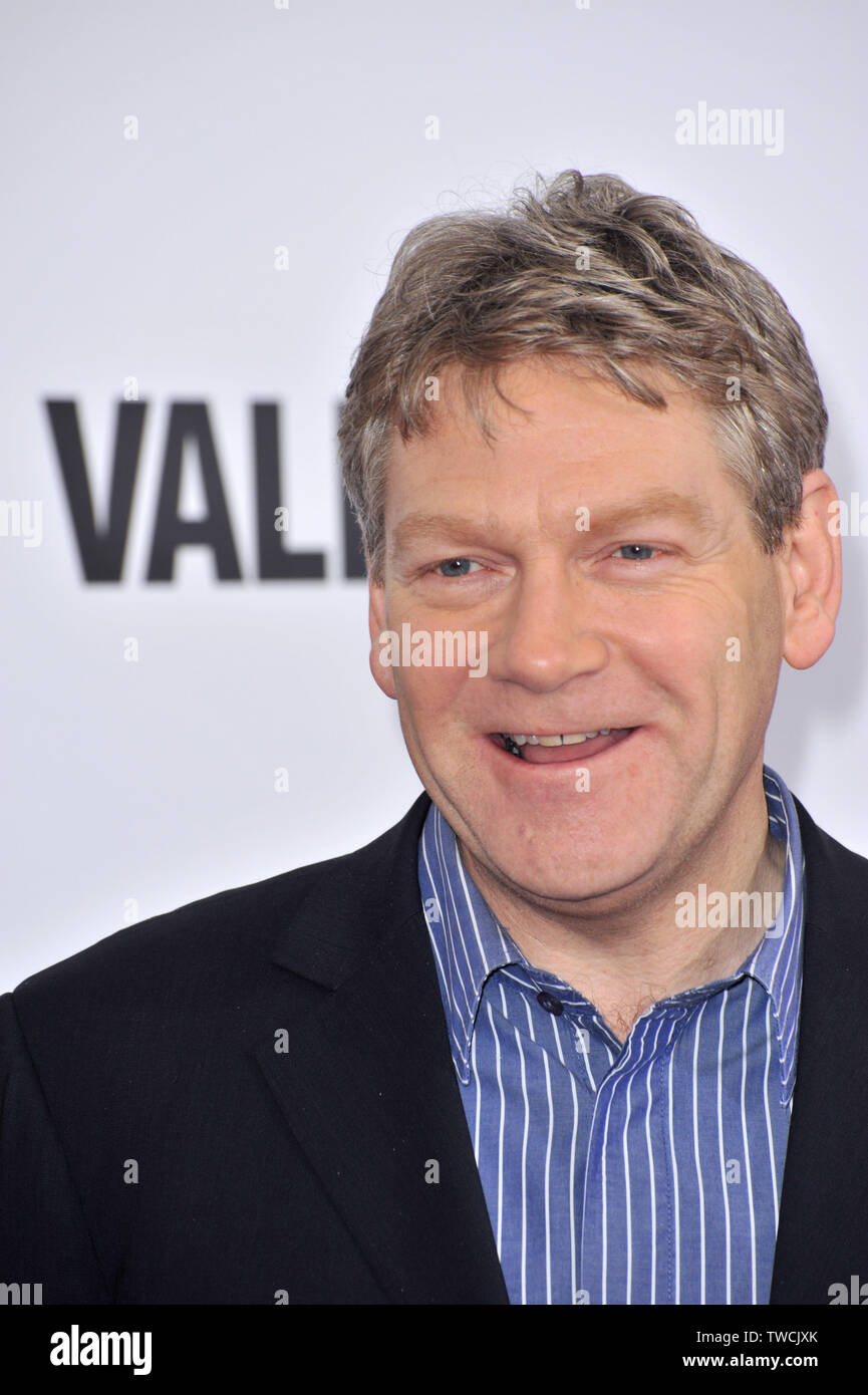 LOS ANGELES, CA. December 18, 2008: Kenneth Branagh at the Los Angeles ...