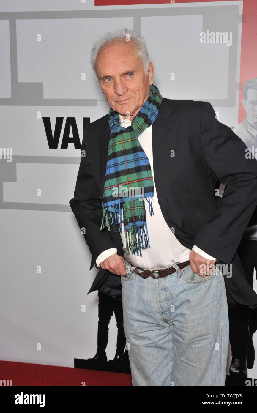 LOS ANGELES, CA. December 18, 2008: Terence Stamp at the Los Angeles ...