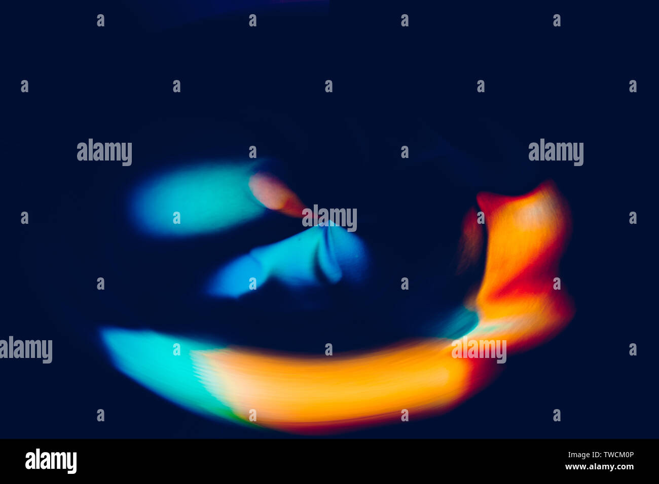 psychotropic and rounded background with bright colors Stock Photo - Alamy