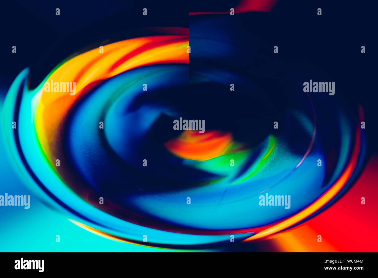 psychotropic and rounded background with bright colors Stock Photo - Alamy