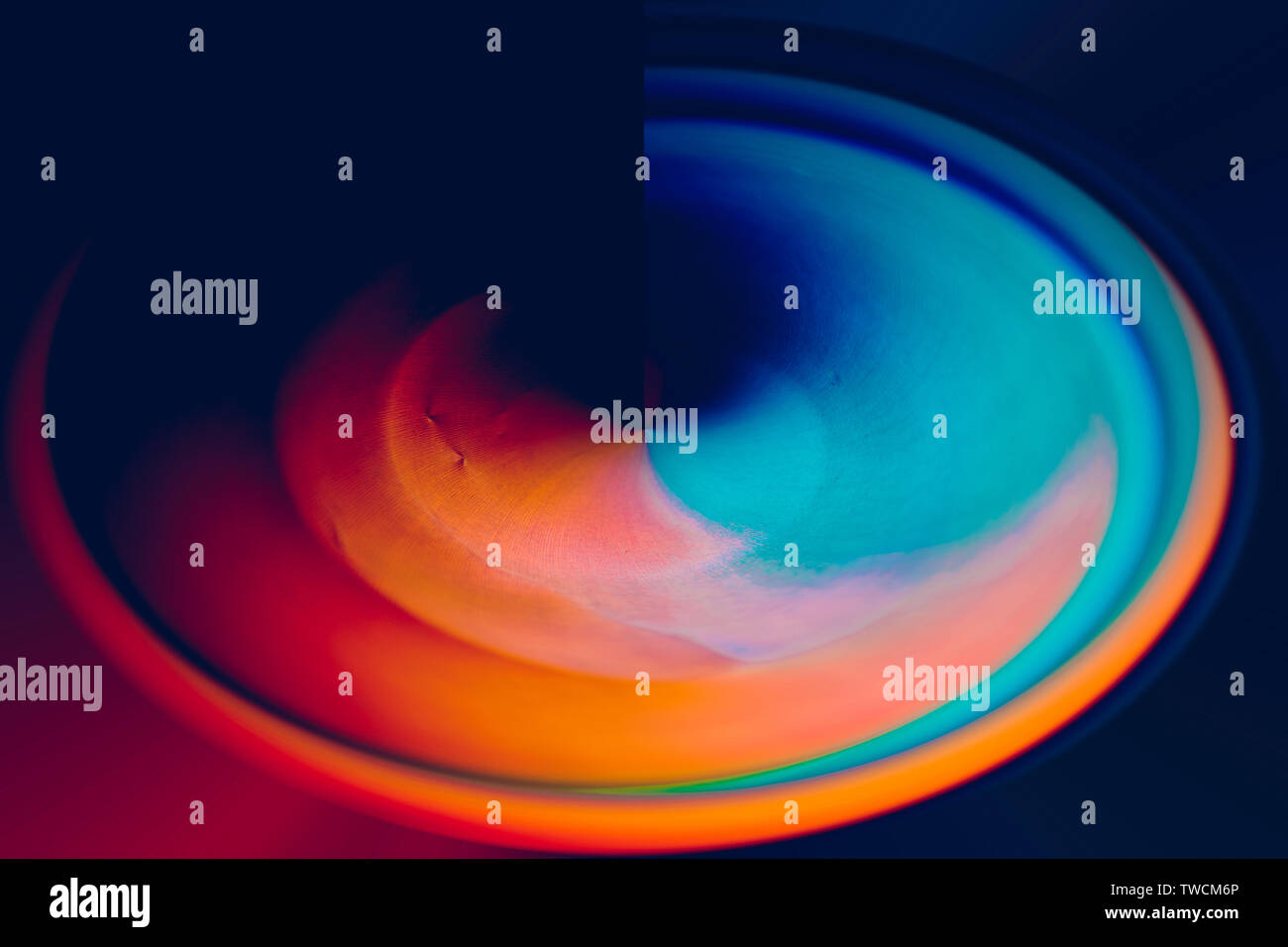 psychotropic and rounded background with bright colors Stock Photo - Alamy