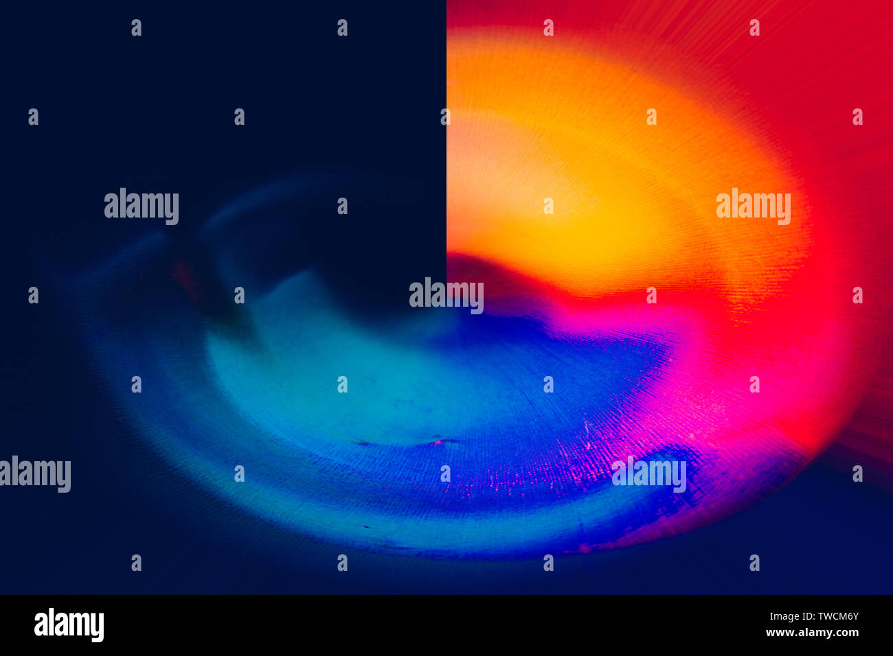 psychotropic and rounded background with bright colors Stock Photo - Alamy