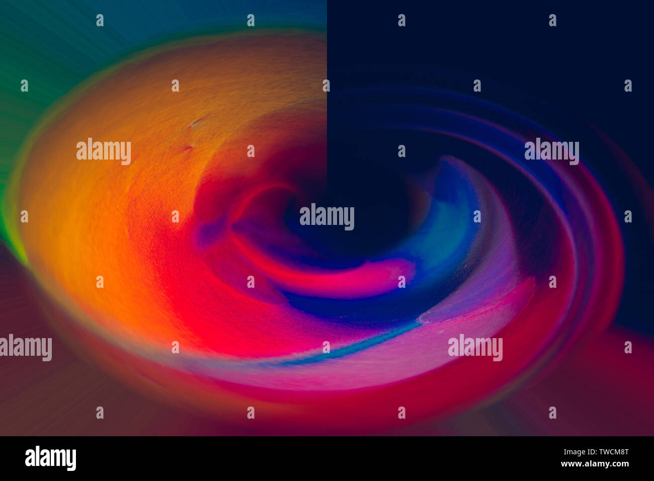 psychotropic and rounded background with bright colors Stock Photo - Alamy