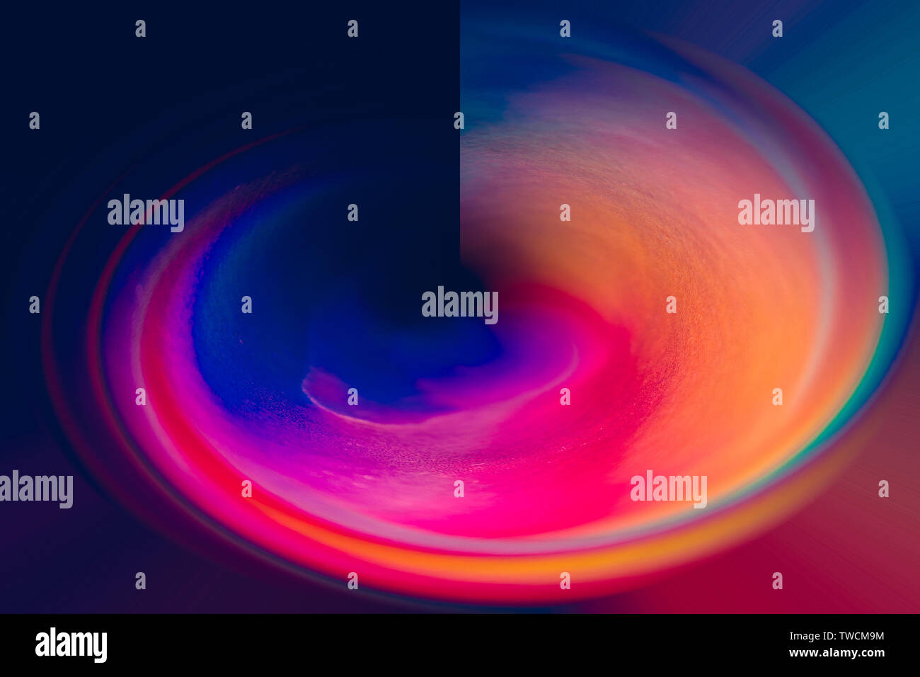 psychotropic and rounded background with bright colors Stock Photo - Alamy