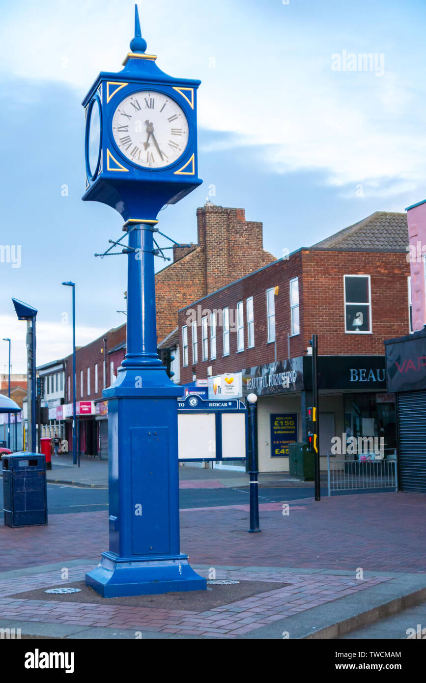 Redcar clock hi-res stock photography and images - Alamy