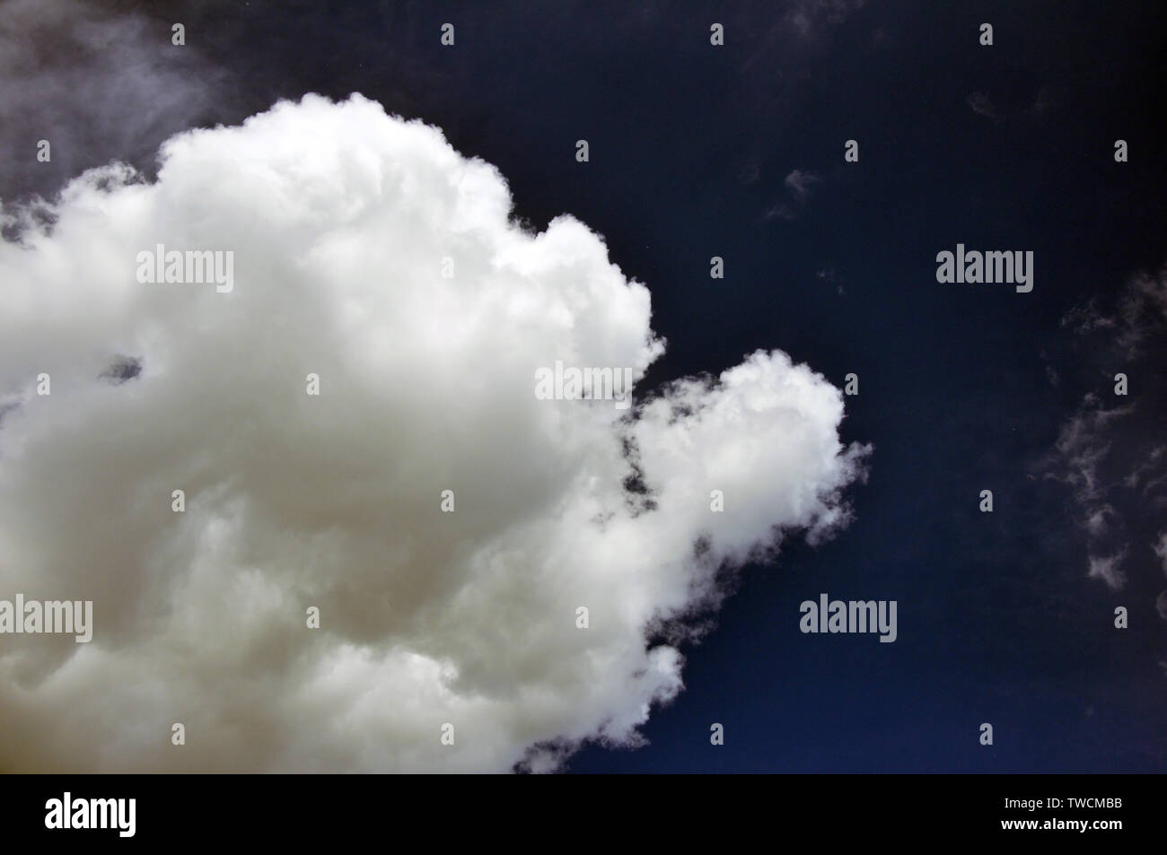 Fantastic view with clouds after rain. Texture background Stock Photo ...