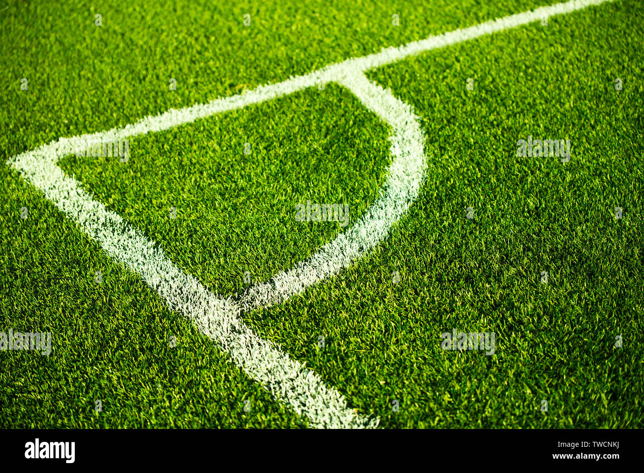 Footbal pitch up close hi-res stock photography and images - Alamy