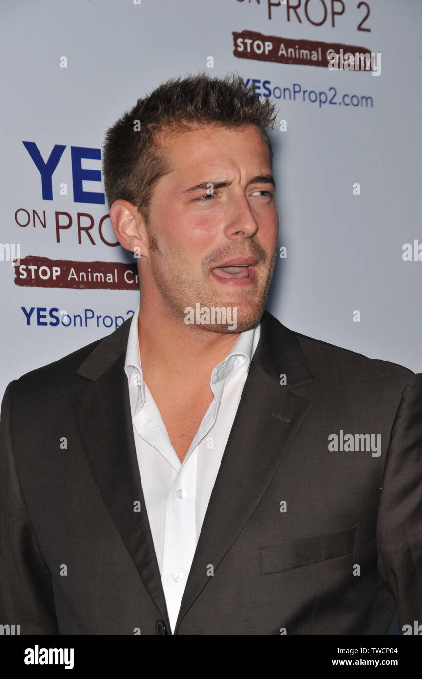 LOS ANGELES, CA. September 28, 2008: The Bachelor star Matt Grant at a ...