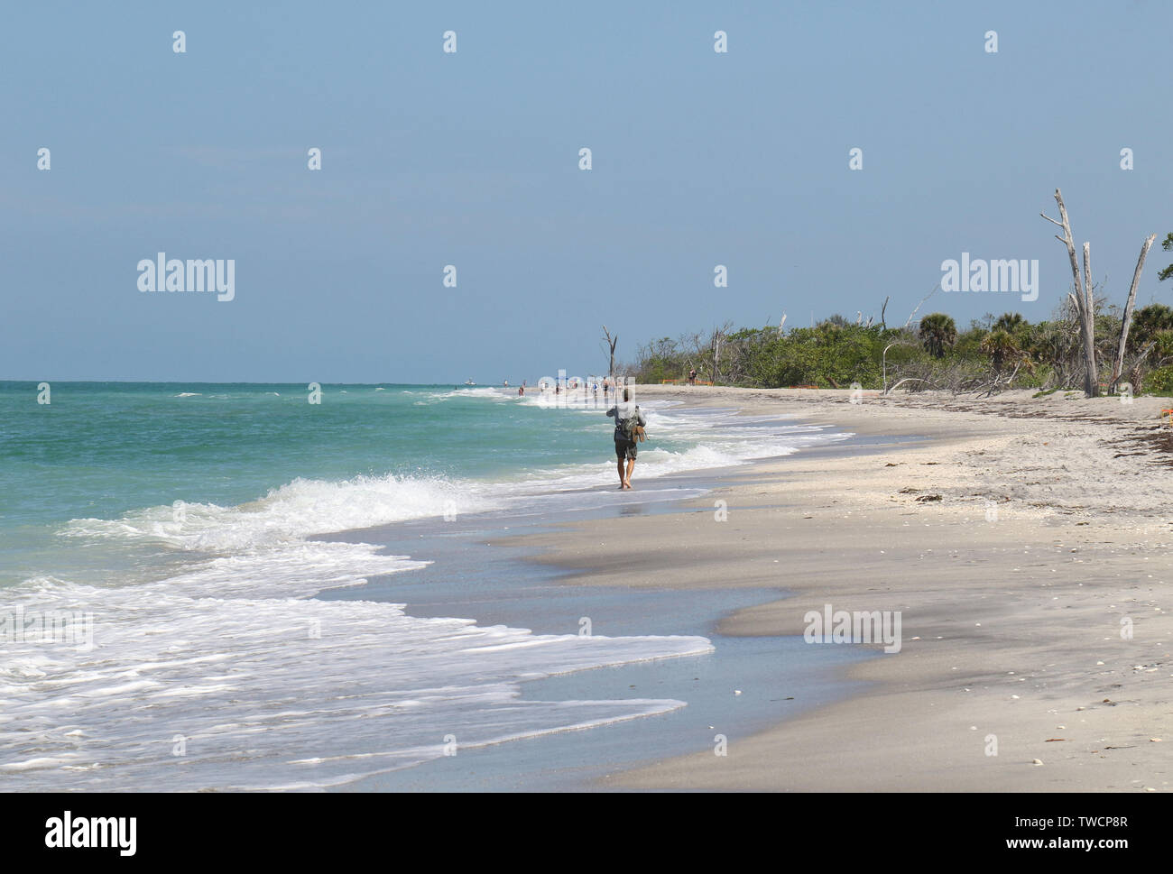 Stump Pass Beach State Park Florida Stock Photo - Alamy