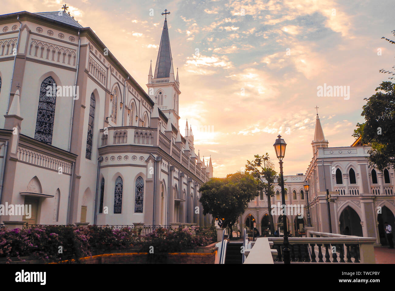 Chijmes Hall, Singapore Stock Photo - Alamy