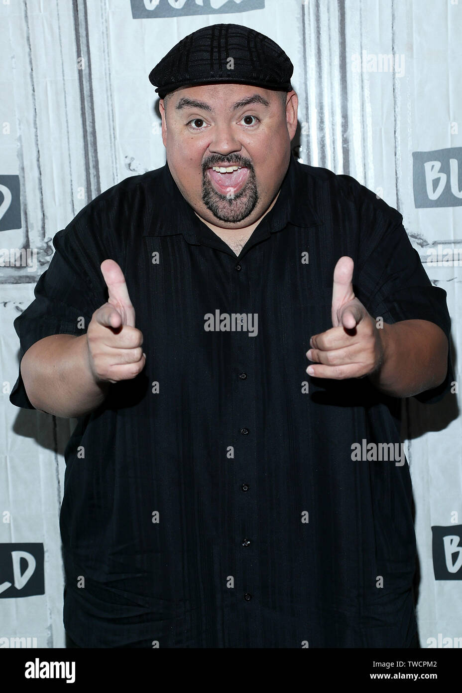 New York, USA. 19 June, 2019. Gabriel Iglesias at the BUILD Speaker ...