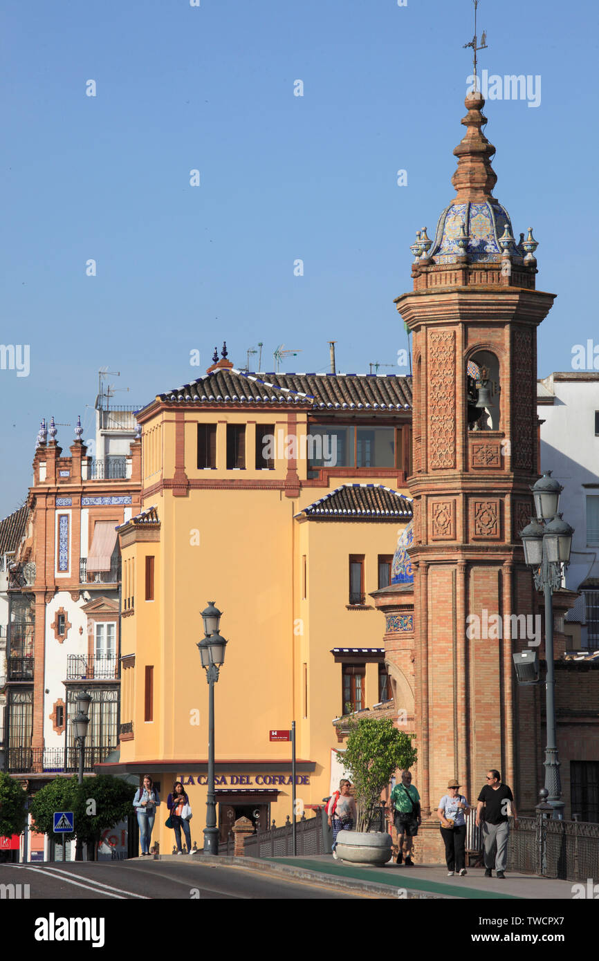 Monument san seville hi-res stock photography and images - Alamy
