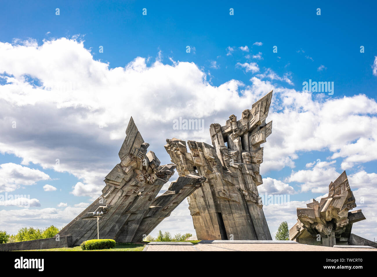 Memorial of the Victims of Nazism at the Ninth Fort, Kaunas, Lithuania ...