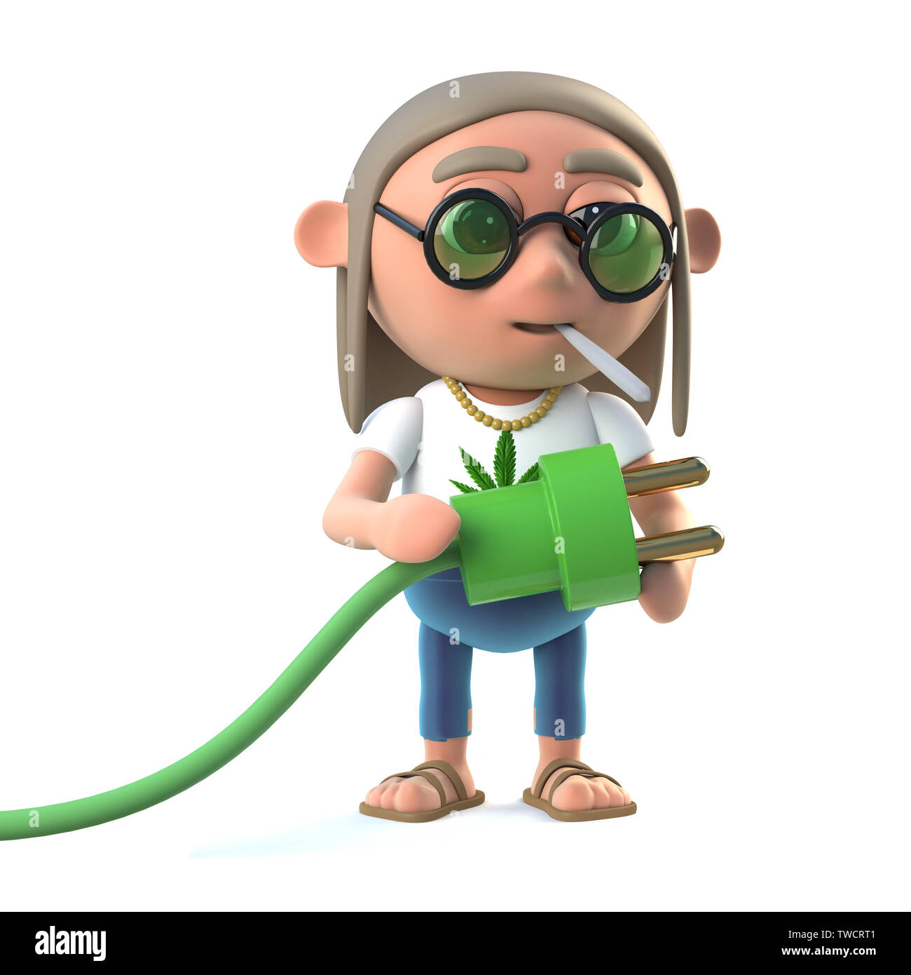 Cannabis cartoon hi-res stock photography and images - Alamy