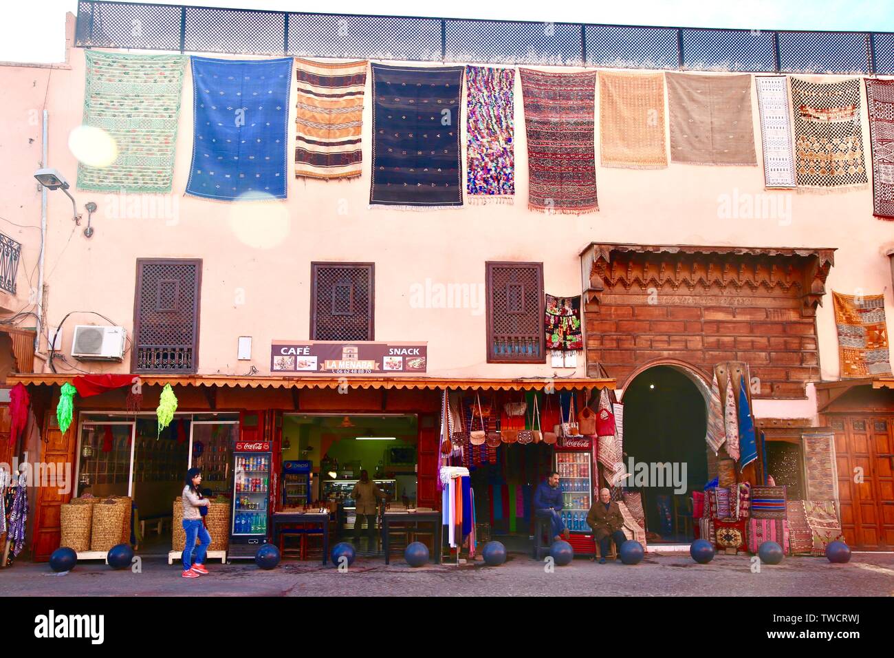 Moroccan street view street photography marrakech north africa africa ...